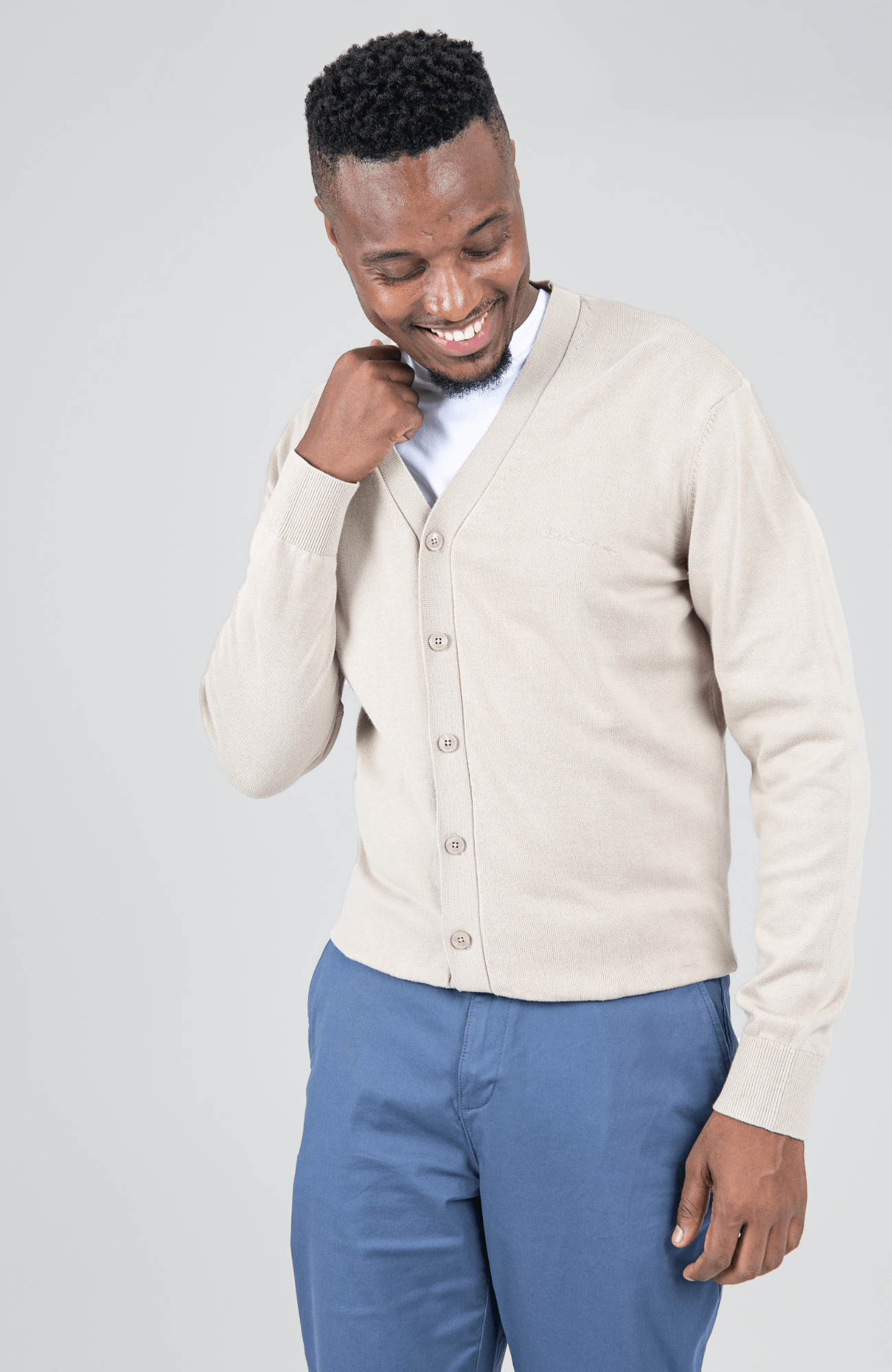 Cardigan - Sustained Grey – Ben Sherman South Africa