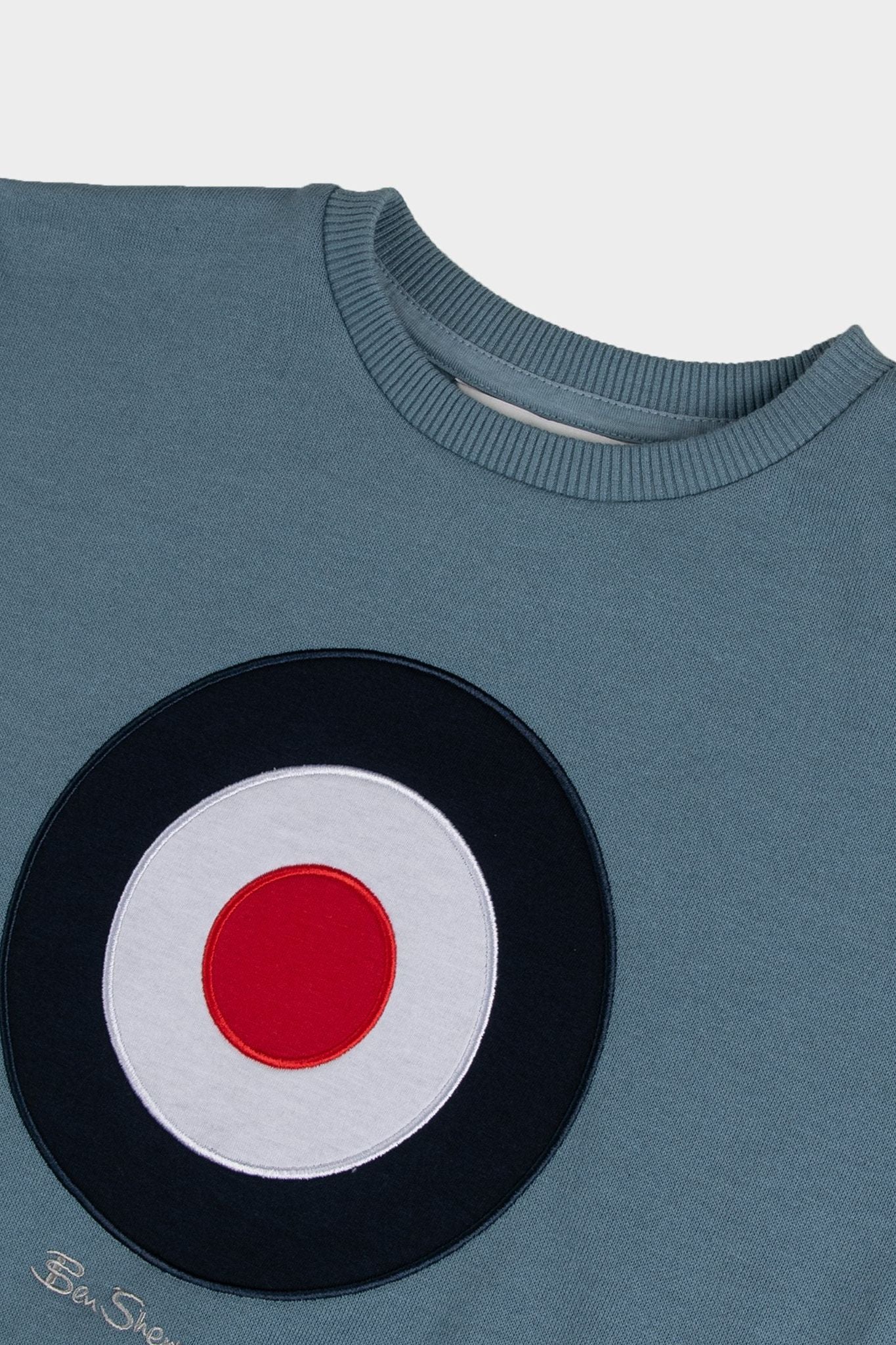 Kids Target Crew Sweater - Citadel