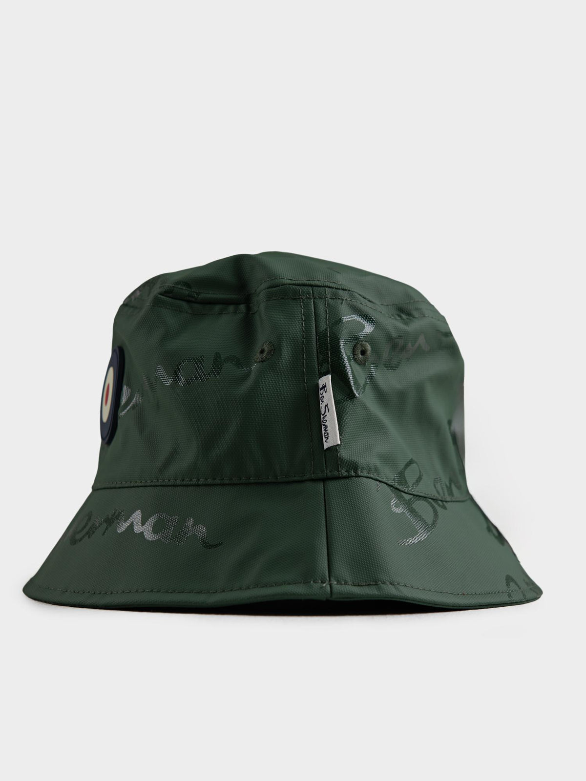 WAX PLASTISOL TARGET BUCKET HAT - Dark Olive