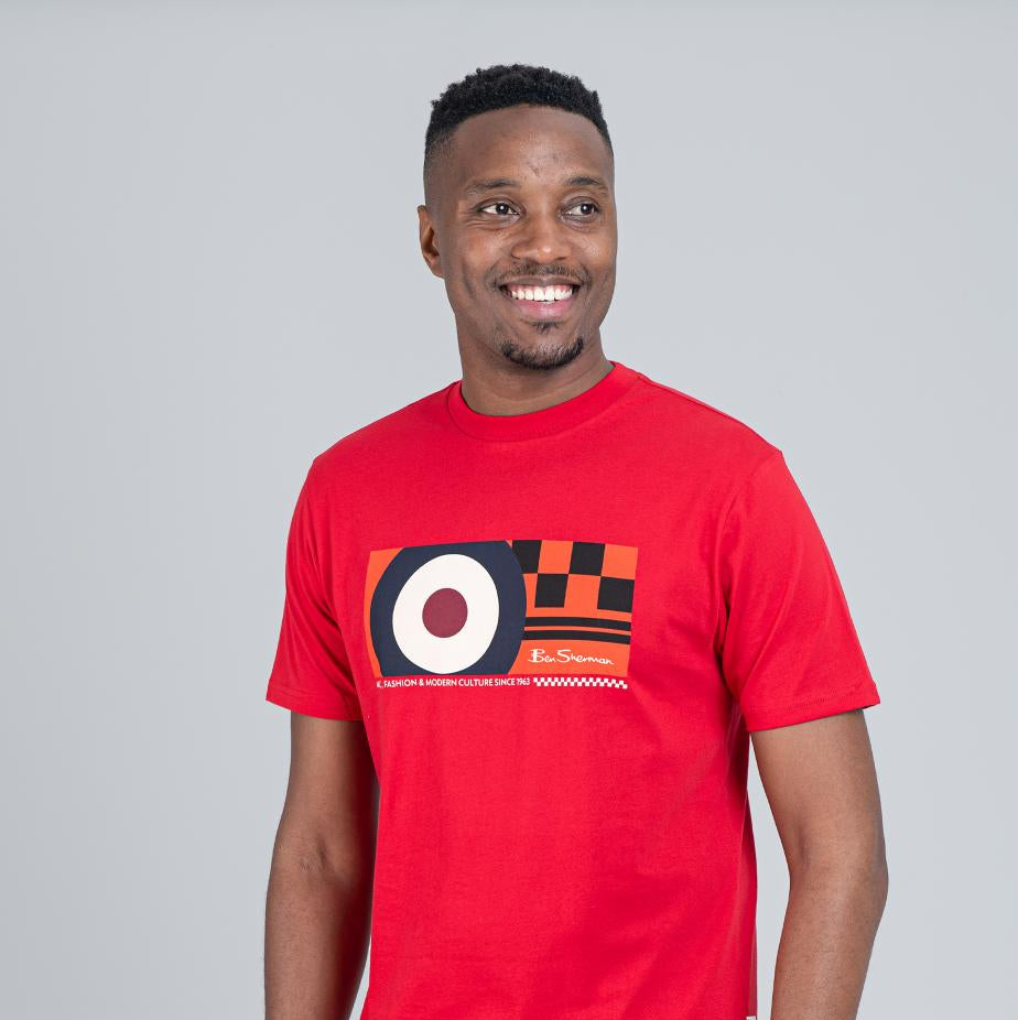 Knock Out Tee - Red – Ben Sherman South Africa