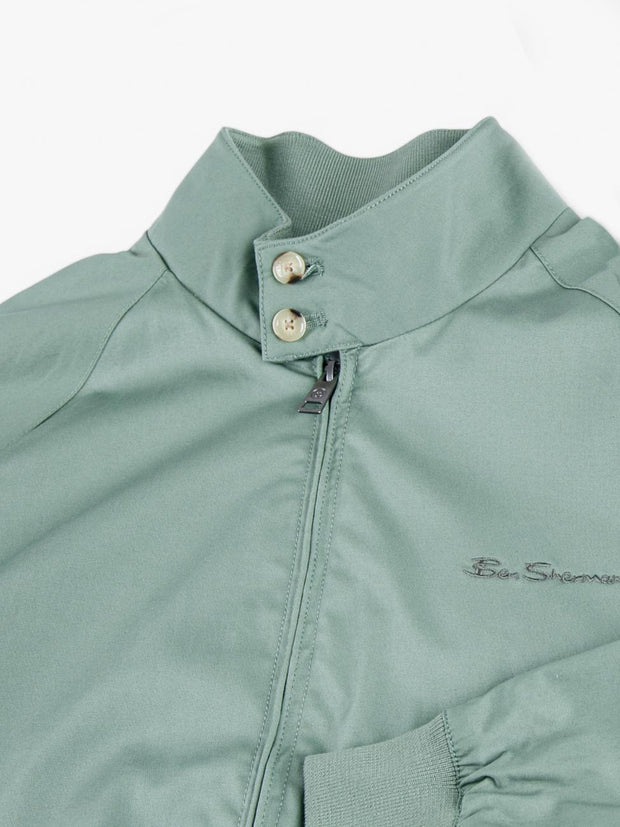 Pale Khaki Signature Harrington Jacket | Ben Sherman South Africa