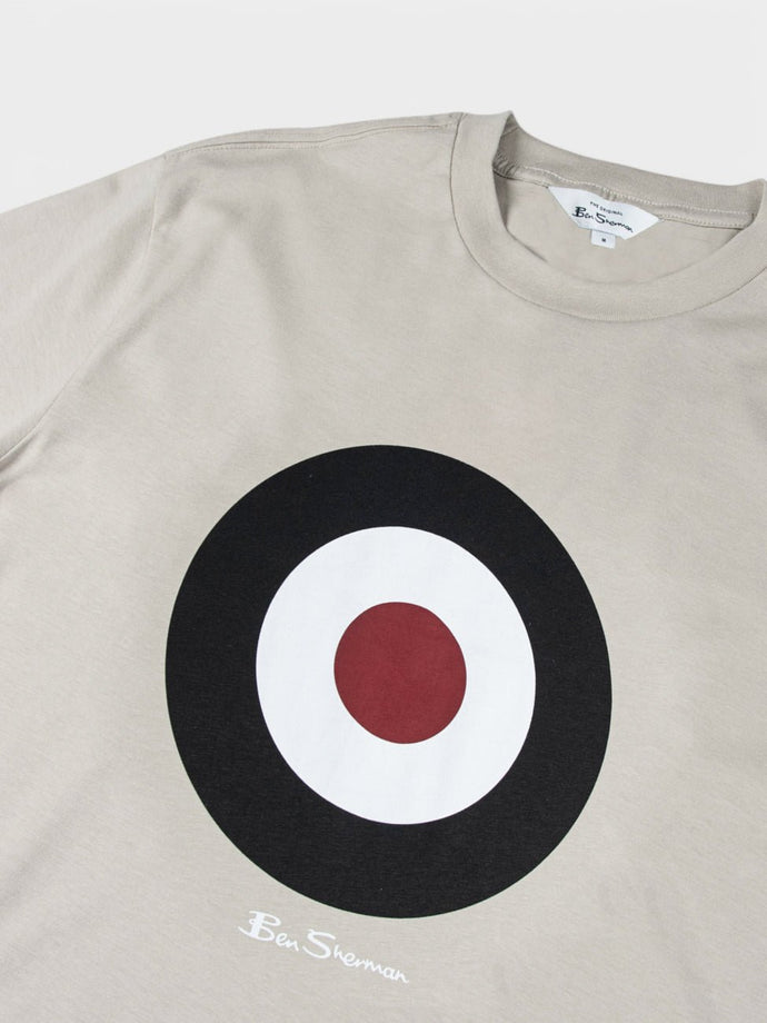 Ben Sherman Signature Target Tee -Plaster | Ben Sherman South Africa