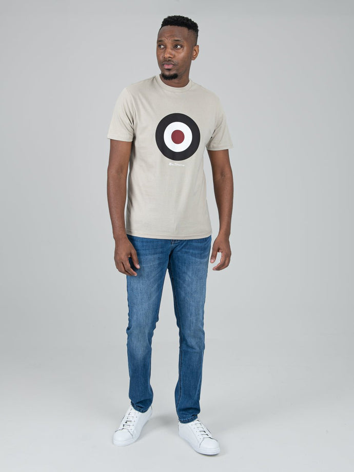 Ben Sherman Signature Target Tee -Plaster | Ben Sherman South Africa